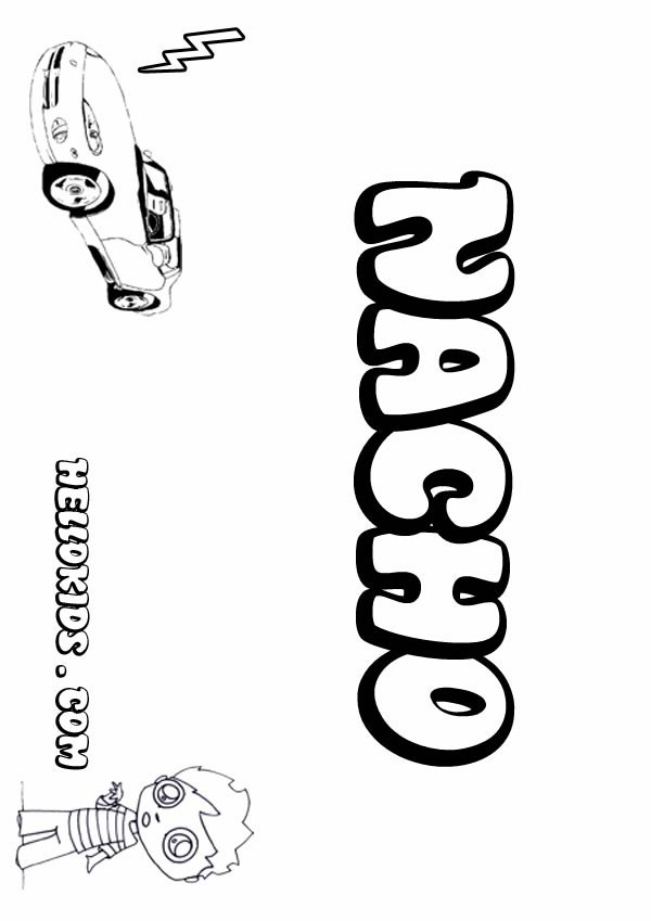 Nachos Coloring Coloring Pages