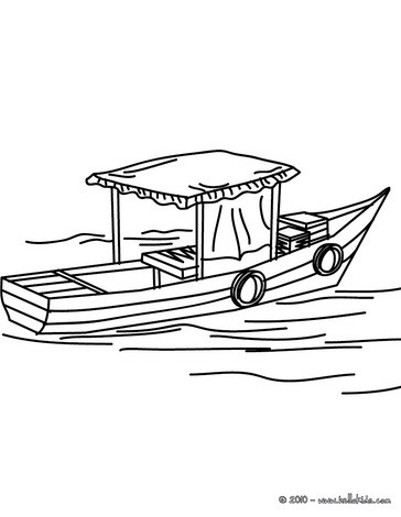 Gondel Gondola Venezianische Colouring Ausmalbild Gondolas Sonstiges ...