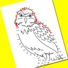 VOGEL Malen nach Zahlen - Ausmalbilder - Ausmalbilder ausdrucken - de.hellokids.com