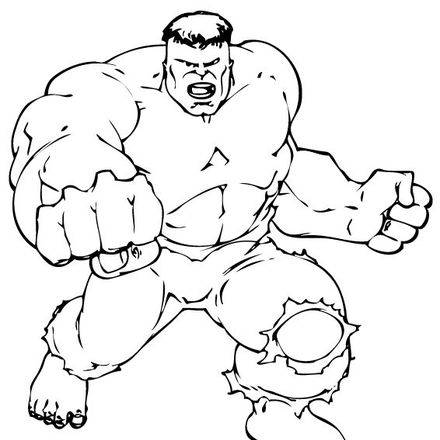 DER UNGLAUBLICHE HULK zum Ausmalen - Ausmalbilder - Ausmalbilder ...