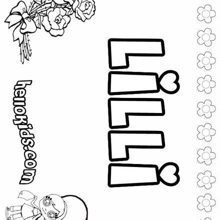 Buchstabe L - Ausmalbilder - Ausmalbilder ausdrucken - de.hellokids.com