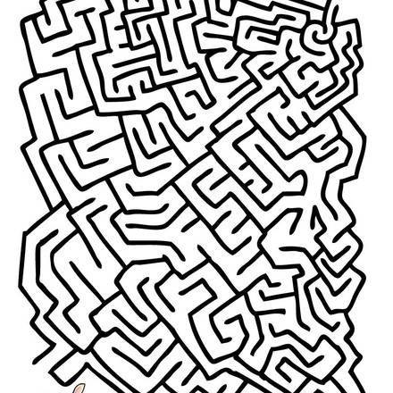 EINFACHE Labyrinthe zum Drucken - Kinder Spiele - Kostenlose online ...