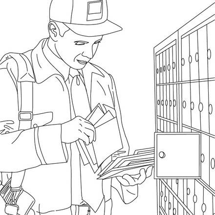 Berufe zum ausmalen - de.hellokids.com